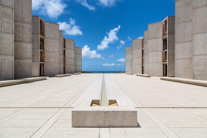 Salk Institute Courtyard [IMAGE] | EurekAlert! Science News Releases
