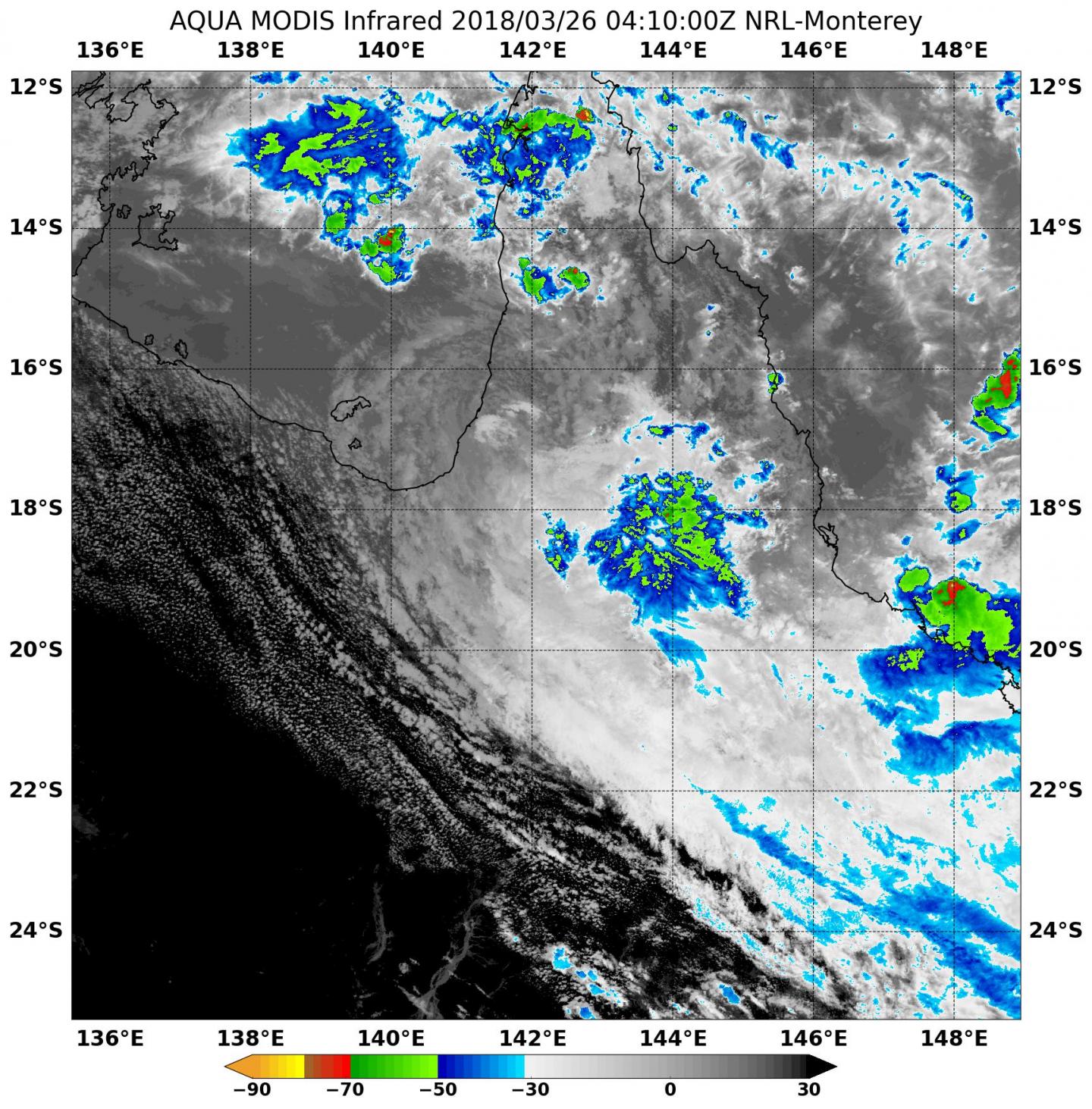 Tropical Cyclone Nora Dissipates Over Land | EurekAlert!
