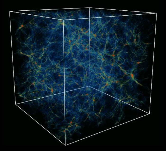 simulation of the cosmic web [IMAGE] | EurekAlert! Science News Releases