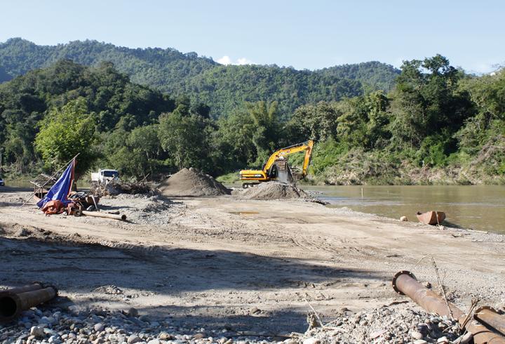 Sand Mining in Laos [IMAGE] | EurekAlert! Science News Releases
