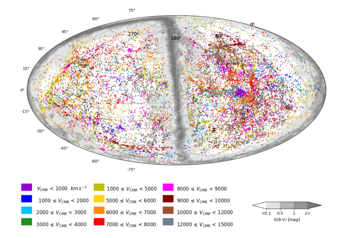 Full-sky map showing 56,000 g [IMAGE] | EurekAlert! Science News Releases