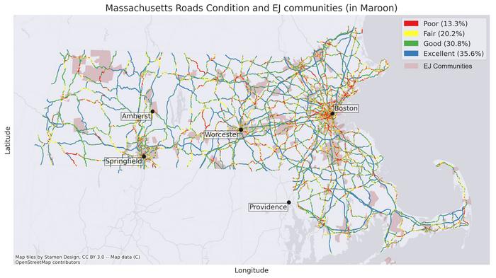 Map of massachusetts [IMAGE] | EurekAlert! Science News Releases