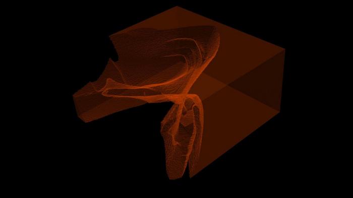 Rendering of 3D crack front da [IMAGE] | EurekAlert! Science News Releases