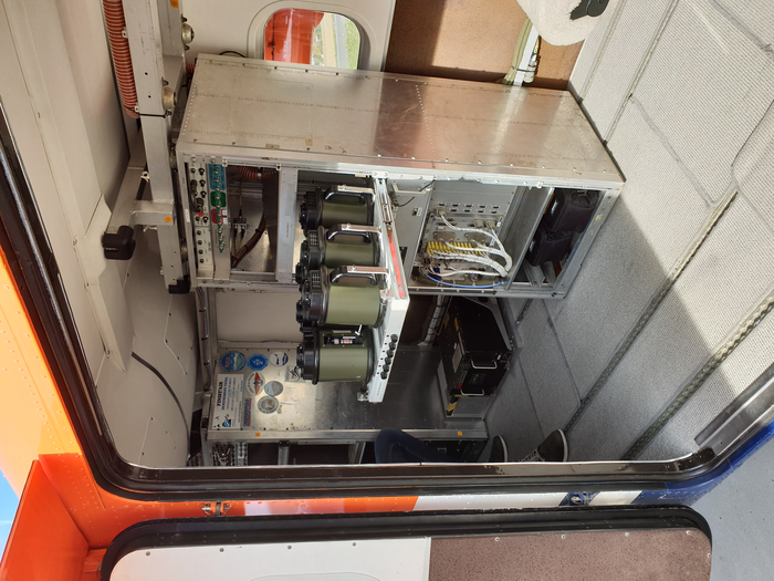 Air samplers mounted inside th [IMAGE] | EurekAlert! Science News Releases