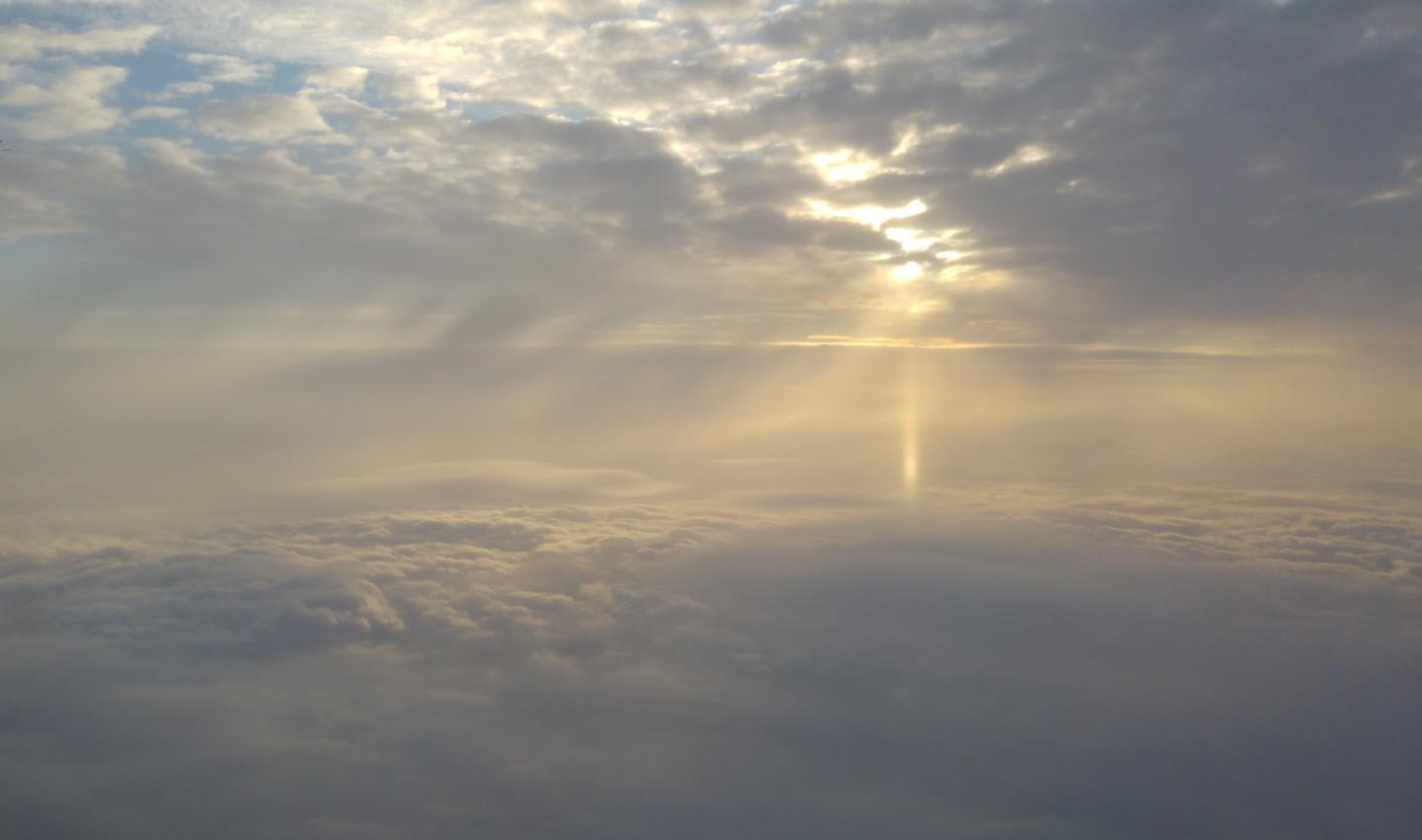 Clouds at different altitudes [IMAGE] | EurekAlert! Science News Releases