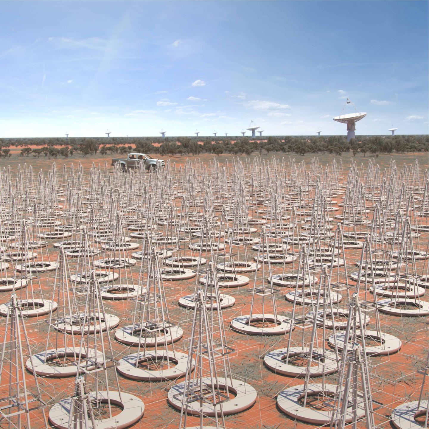 SKA Antenna Array [IMAGE] | EurekAlert! Science News Releases