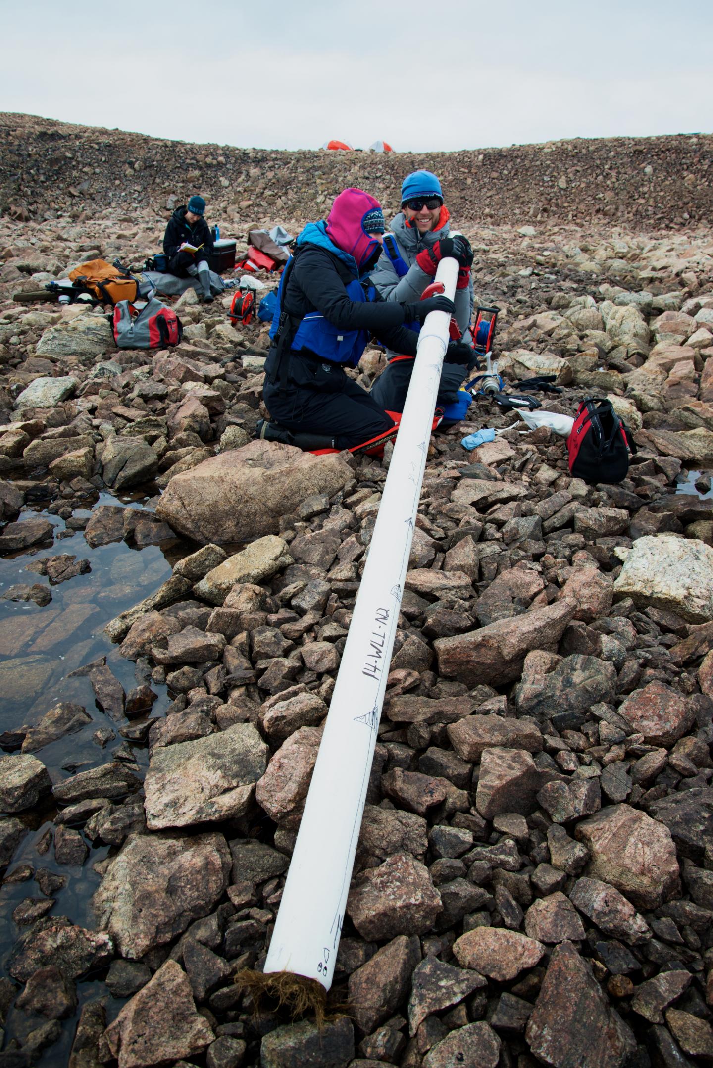 Lake Sediment Core [IMAGE] | EurekAlert! Science News Releases