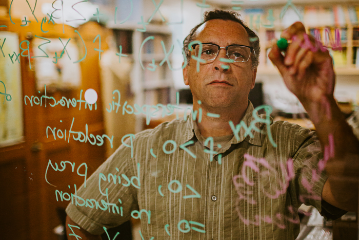 Peter Roopnarine in office [IMAGE] | EurekAlert! Science News Releases