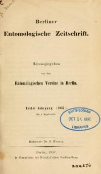 2 of the oldest German journals in Zoology go | EurekAlert!