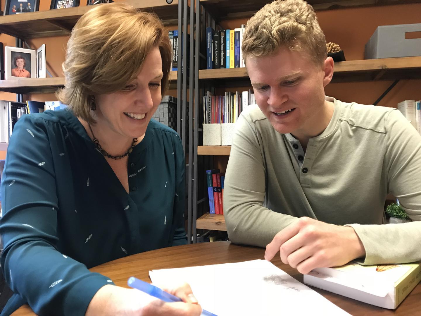 Marcia O'Malley and Dylan Lose [IMAGE] | EurekAlert! Science News Releases