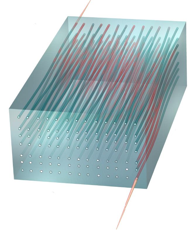 Light Passing Through 2-D Wave [IMAGE] | EurekAlert! Science News Releases