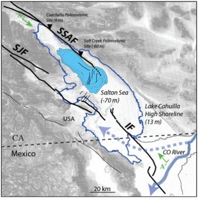 Salton Sea Map [IMAGE] | EurekAlert! Science News Releases
