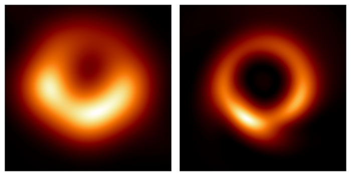 M87 Black Hole Comparison [IMAGE] | EurekAlert! Science News Releases