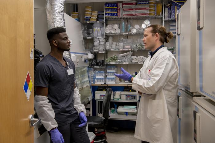 Petr Baranov in lab [IMAGE] | EurekAlert! Science News Releases