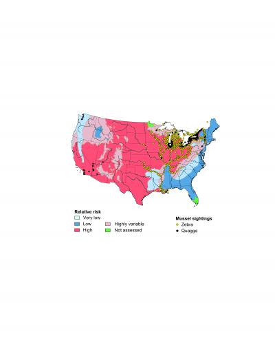 New national map shows relative risk for zebr | EurekAlert!