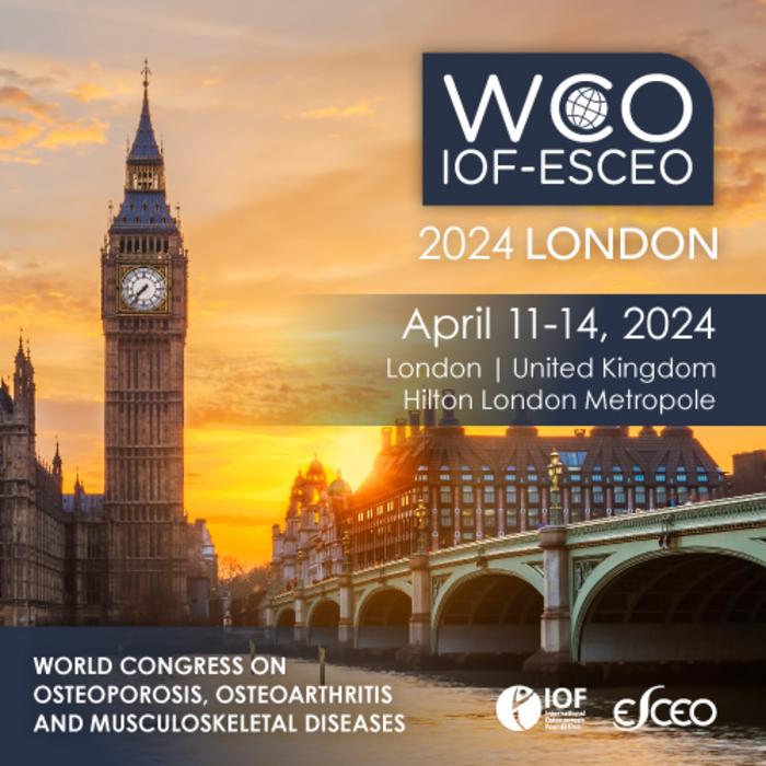 WCO-IOF-ESCEO London 2024 [IMAGE] | EurekAlert! Science News Releases