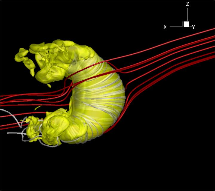 Heliosphere and Magnetic Field [IMAGE] | EurekAlert! Science News Releases