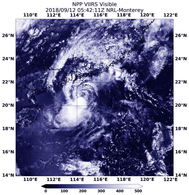 Suomi NPP image of Barijat [IMAGE] | EurekAlert! Science News Releases