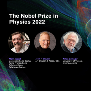 Aspect, Clauser, Zeilinger awarded 2022 Nobel | EurekAlert!