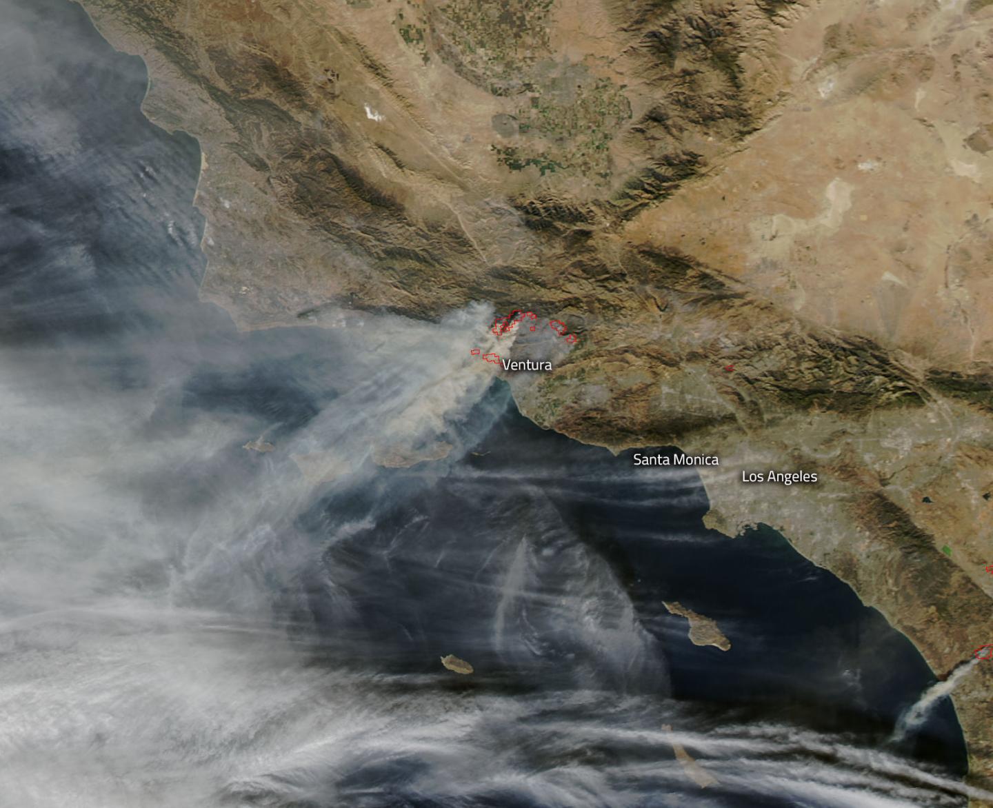 Fire 'War Zone' Continues In a [IMAGE] | EurekAlert! Science News Releases