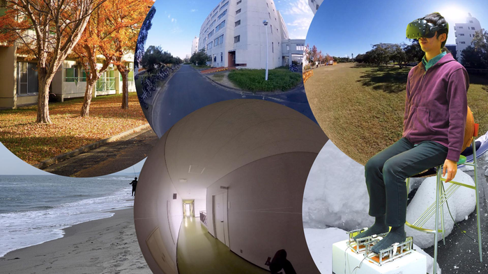 The virtual walking system [IMAGE] | EurekAlert! Science News Releases