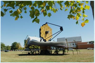 The James Webb Space Telescope model is flyin | EurekAlert!