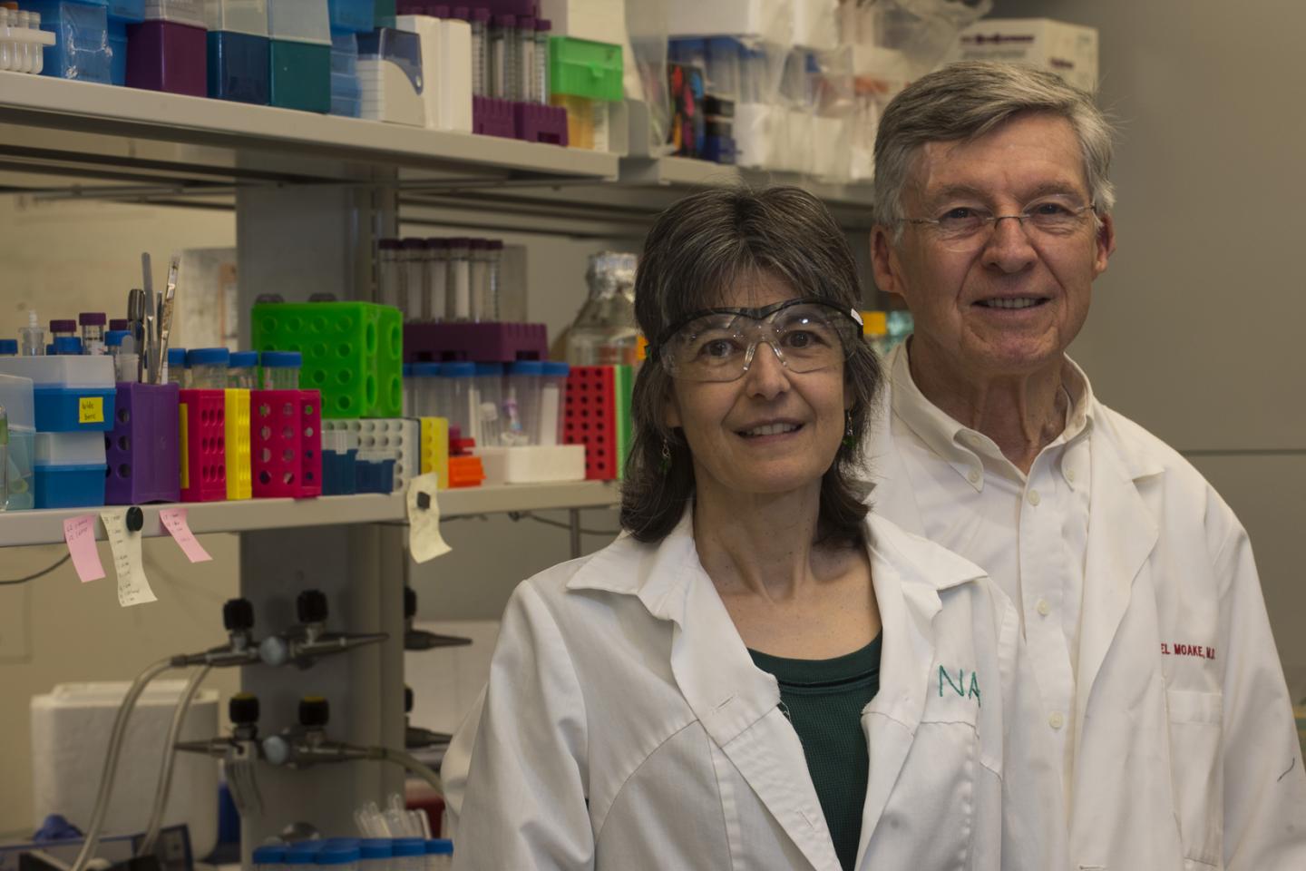 Nancy Turner and Joel Moake, R [IMAGE] | EurekAlert! Science News Releases
