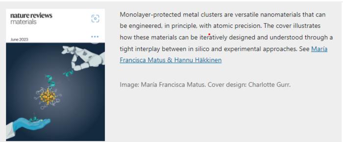 Metal nanoclusters are tunable for many appli | EurekAlert!