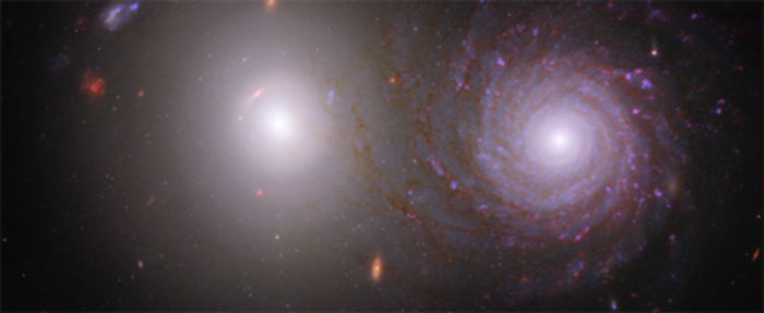 Webb, Hubble team up to trace interstellar du | EurekAlert!