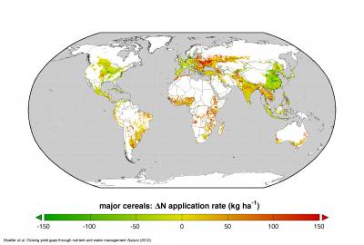 Nitrogen Application Rate [IMAGE] | EurekAlert! Science News Releases