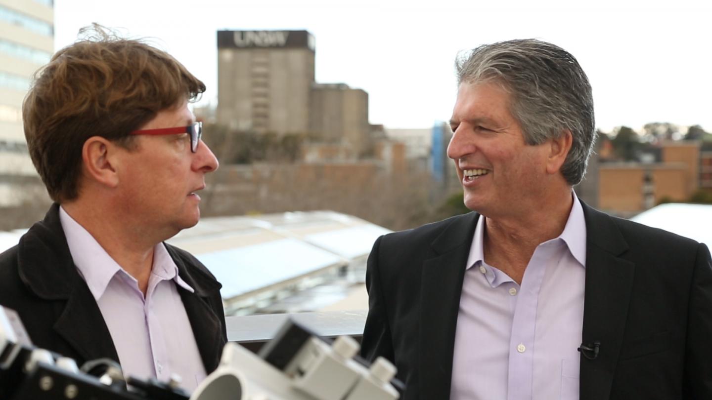 Mark Keever and Martin Green, [IMAGE] | EurekAlert! Science News Releases