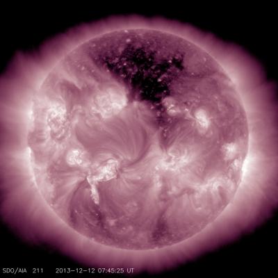 NASA Sees Coronal Hole Facing Earth | EurekAlert!