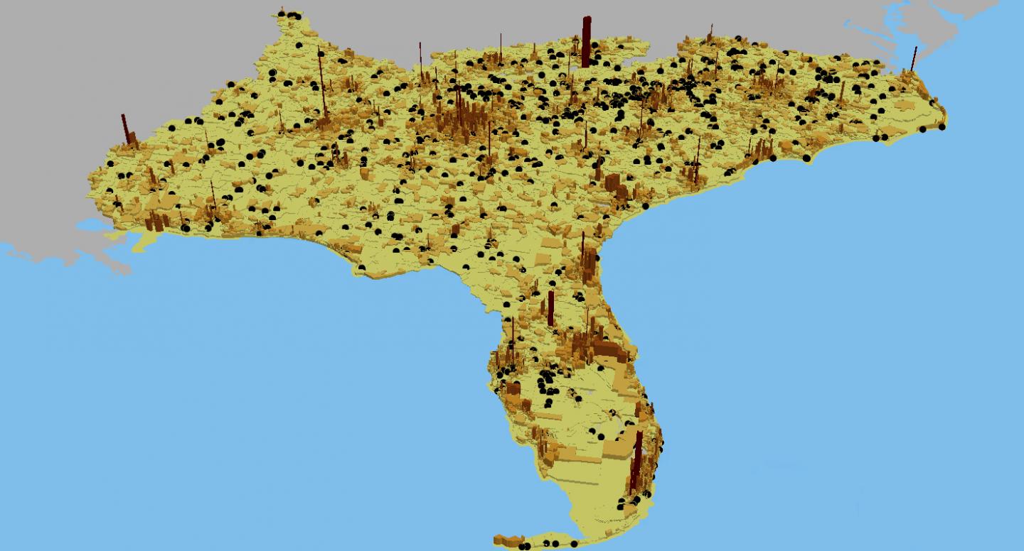 High-resolution modeling assesses impact of c | EurekAlert!