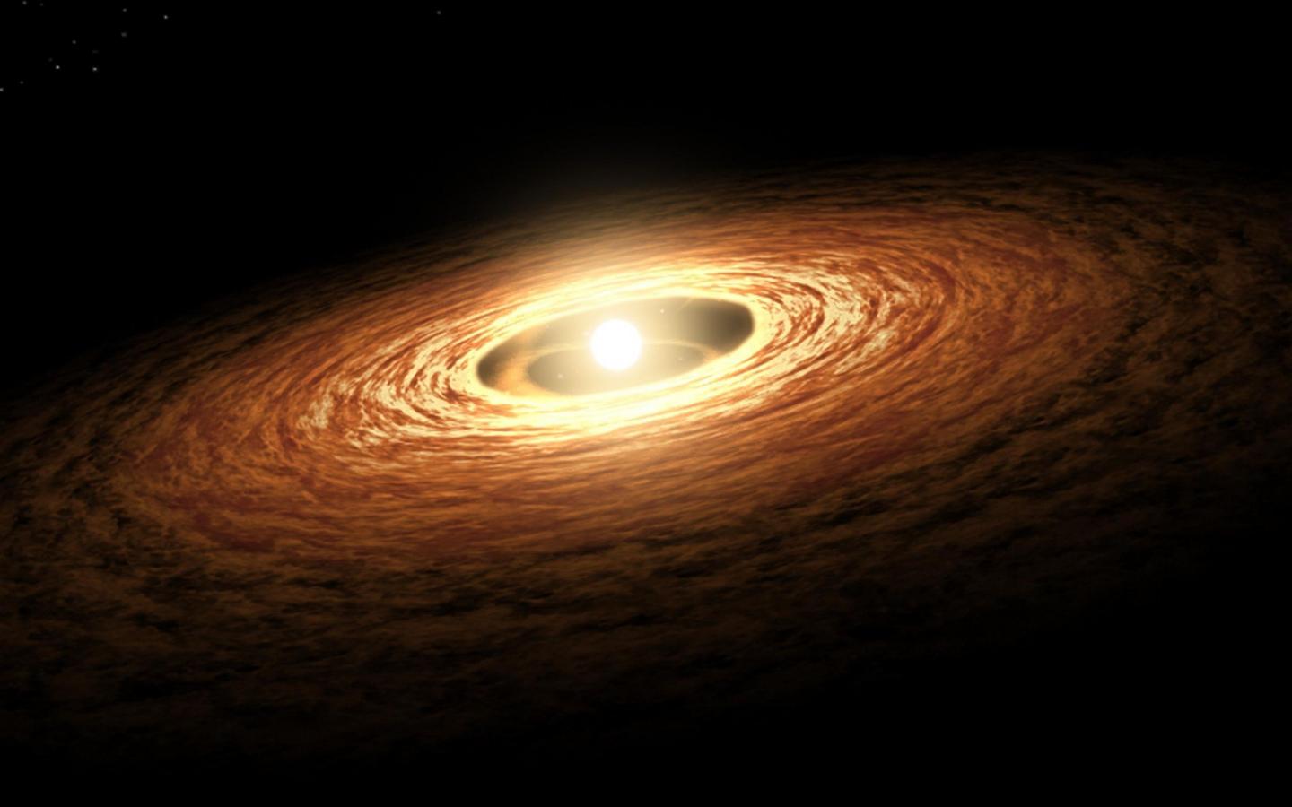 Protoplanetary Disk [IMAGE] | EurekAlert! Science News Releases