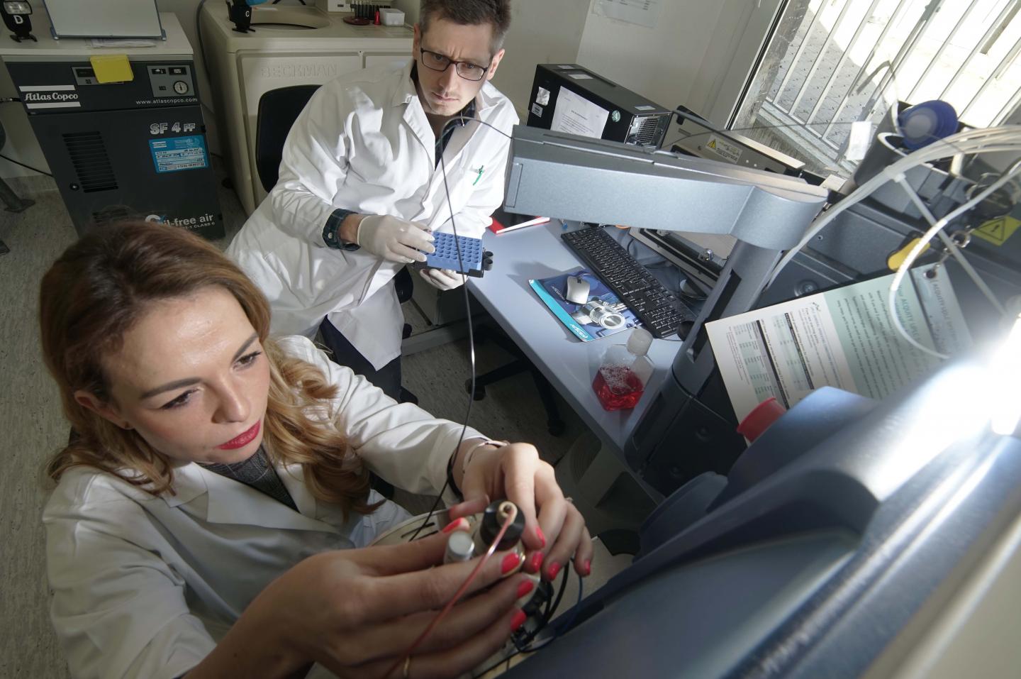 Dr Jana Gerstmeier und Markus [IMAGE] | EurekAlert! Science News Releases