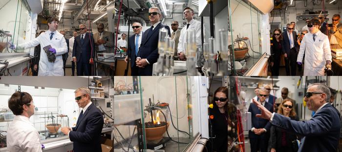 lab visit [IMAGE] | EurekAlert! Science News Releases