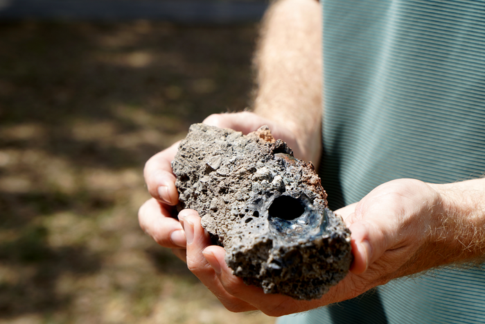 fulgurite-close-up [IMAGE] | EurekAlert! Science News Releases