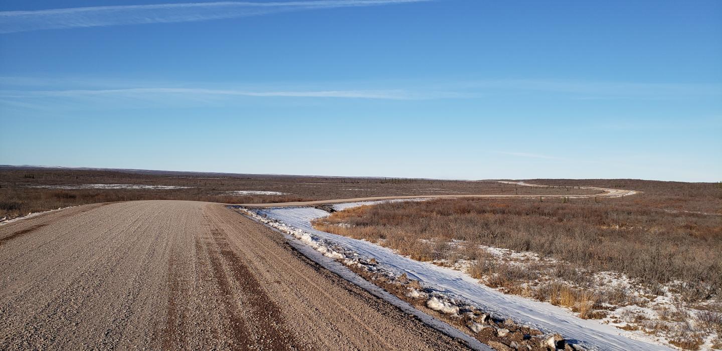 Ground view of the Inuvik-Tukt [IMAGE] | EurekAlert! Science News Releases
