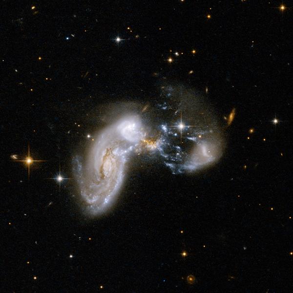 Galaxy Merger [IMAGE] | EurekAlert! Science News Releases
