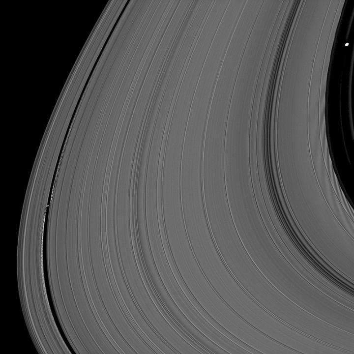 To keep Saturn's A ring contained, its moons | EurekAlert!