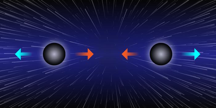 Illustration of two black hole [IMAGE] | EurekAlert! Science News Releases