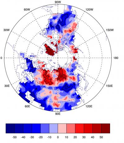 Winter Blockings Map [IMAGE] | EurekAlert! Science News Releases