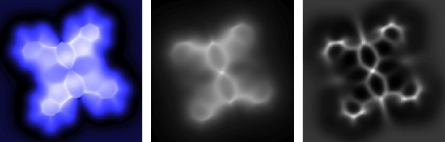 Scanning Tunneling Microscope Images Of Atoms