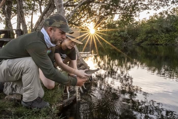 Cuban crocodile release [IMAGE] | EurekAlert! Science News Releases
