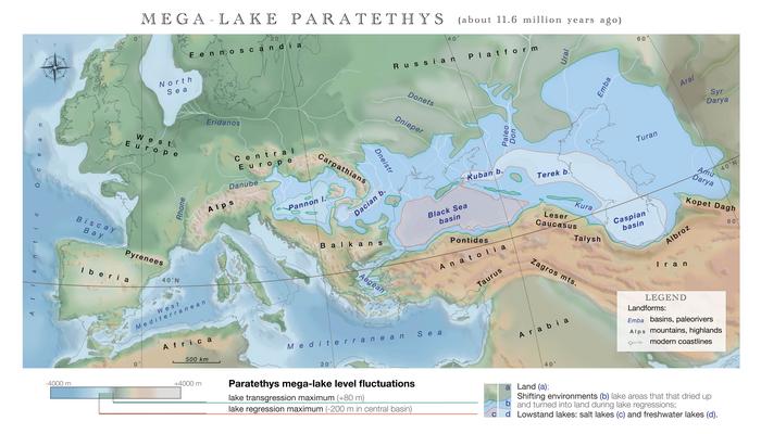 Paratethys: the largest lake the Earth has ev | EurekAlert!
