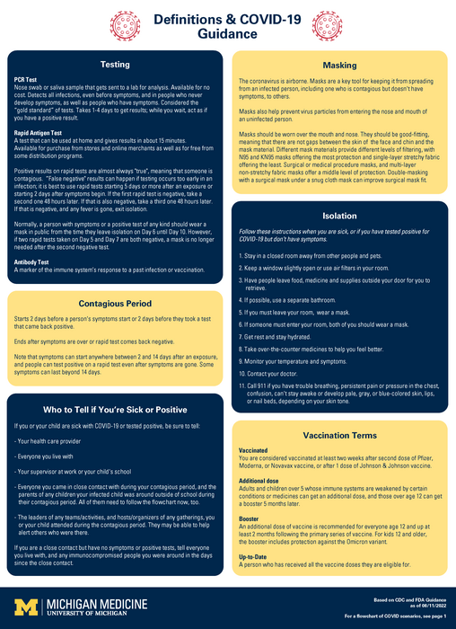 Definitions for COVID terms as [IMAGE] | EurekAlert! Science News Releases