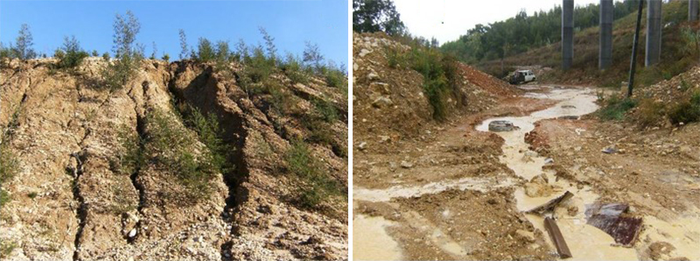 Signs of soil erosion [IMAGE] | EurekAlert! Science News Releases