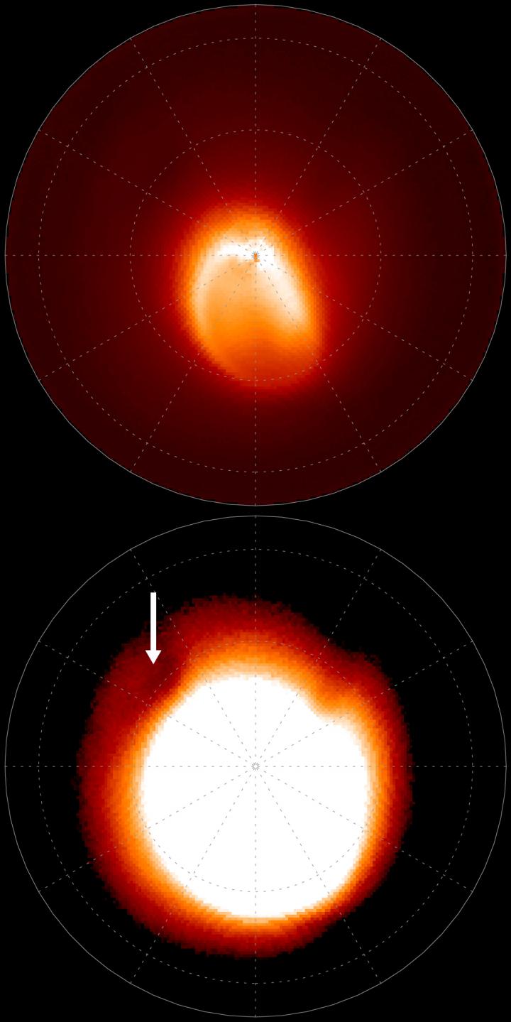 Map of the North Hemisphere of [IMAGE] | EurekAlert! Science News Releases