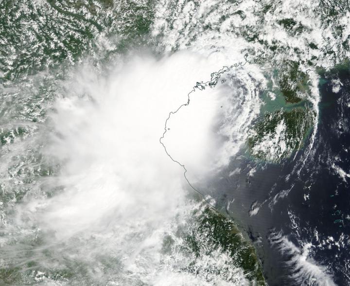 Terra image of 22W [IMAGE] | EurekAlert! Science News Releases