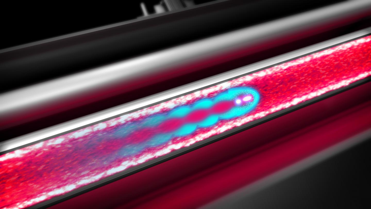 Plasma Wakefield Acceleration [IMAGE] | EurekAlert! Science News Releases